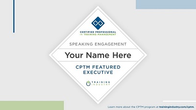 Certified Professional in Training Management (CPTM™): Featured ...