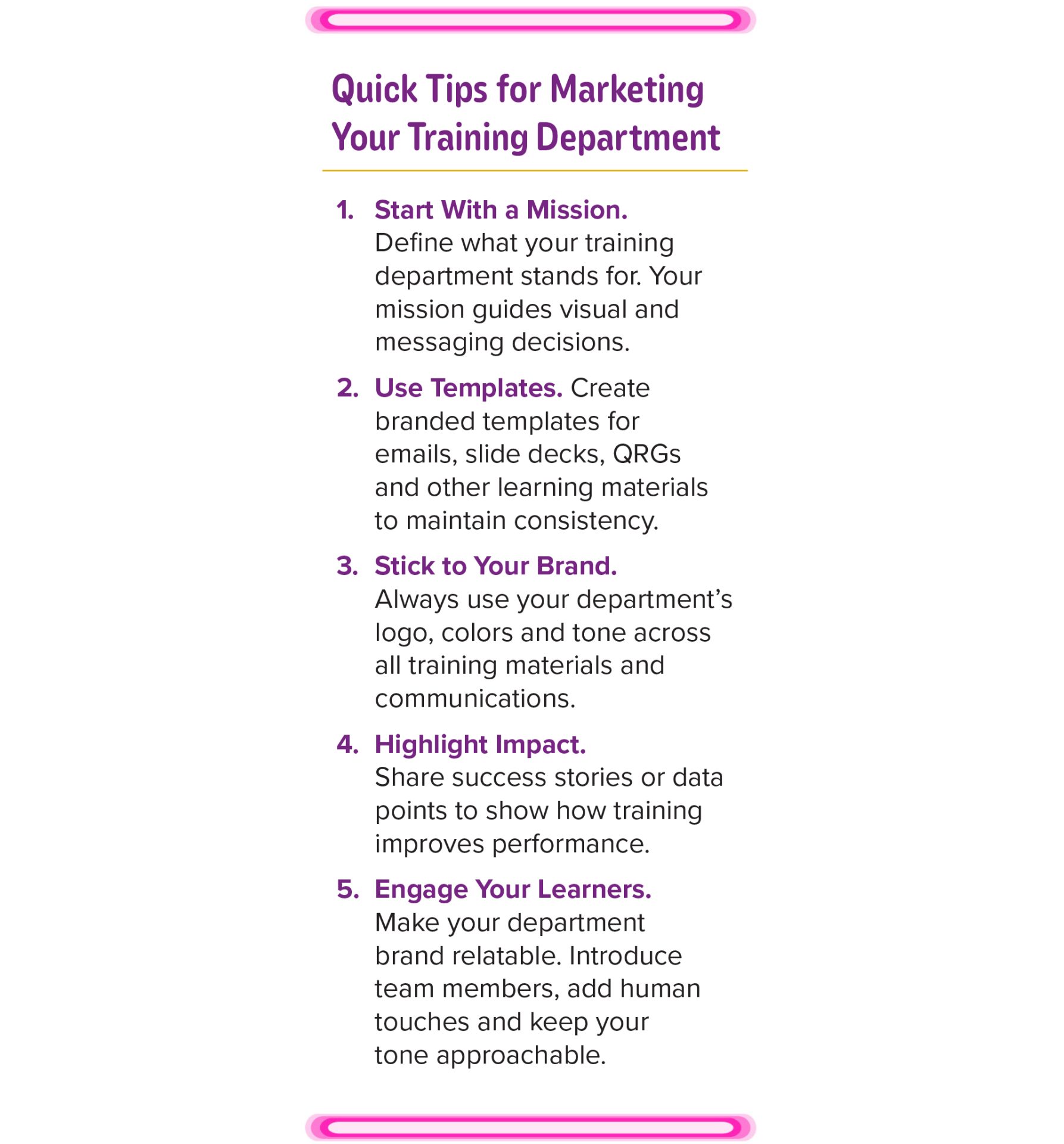 Think Like a Marketer: A Practical Guide to Promoting Your Training ...